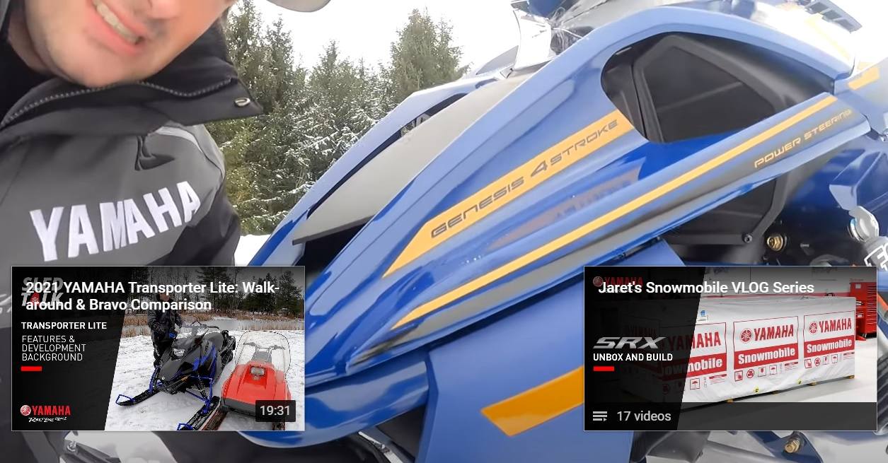 So the big new technology for Cat and Yamaha is power steering in the ...