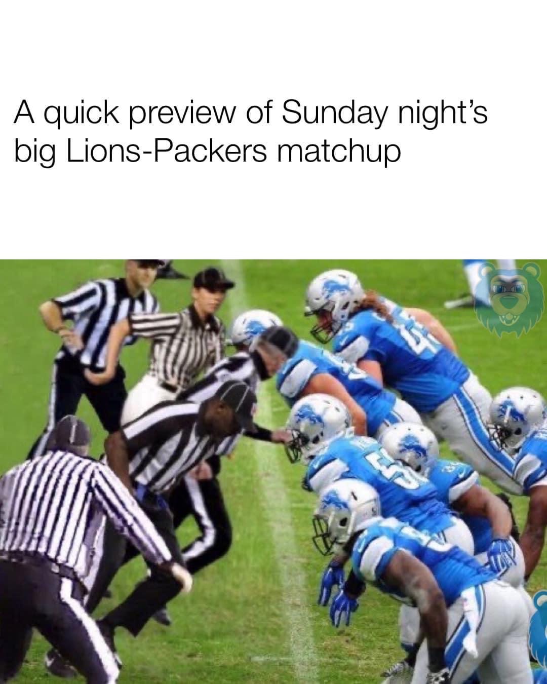 Lions/Packers Thread - Current Events - FreedomSledder.com