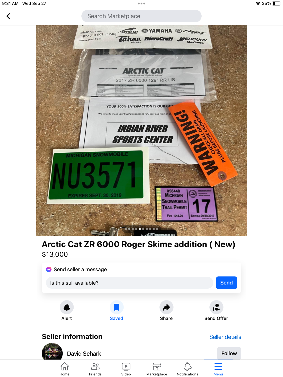 Brand New 17 ZR6 Roger Skime - General Snowmobile Forum ...